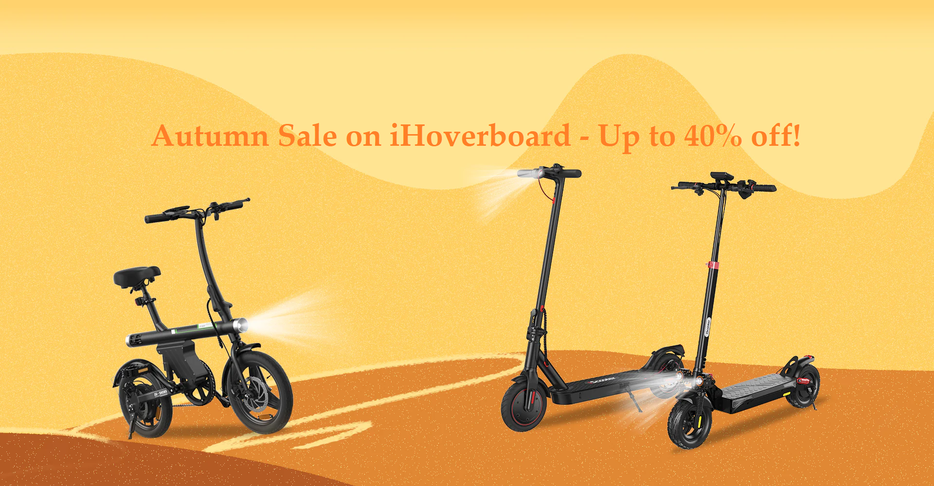 Unmissable Deals: The Ultimate Hoverboard, E-Scooter and E-Bike Autunm ...